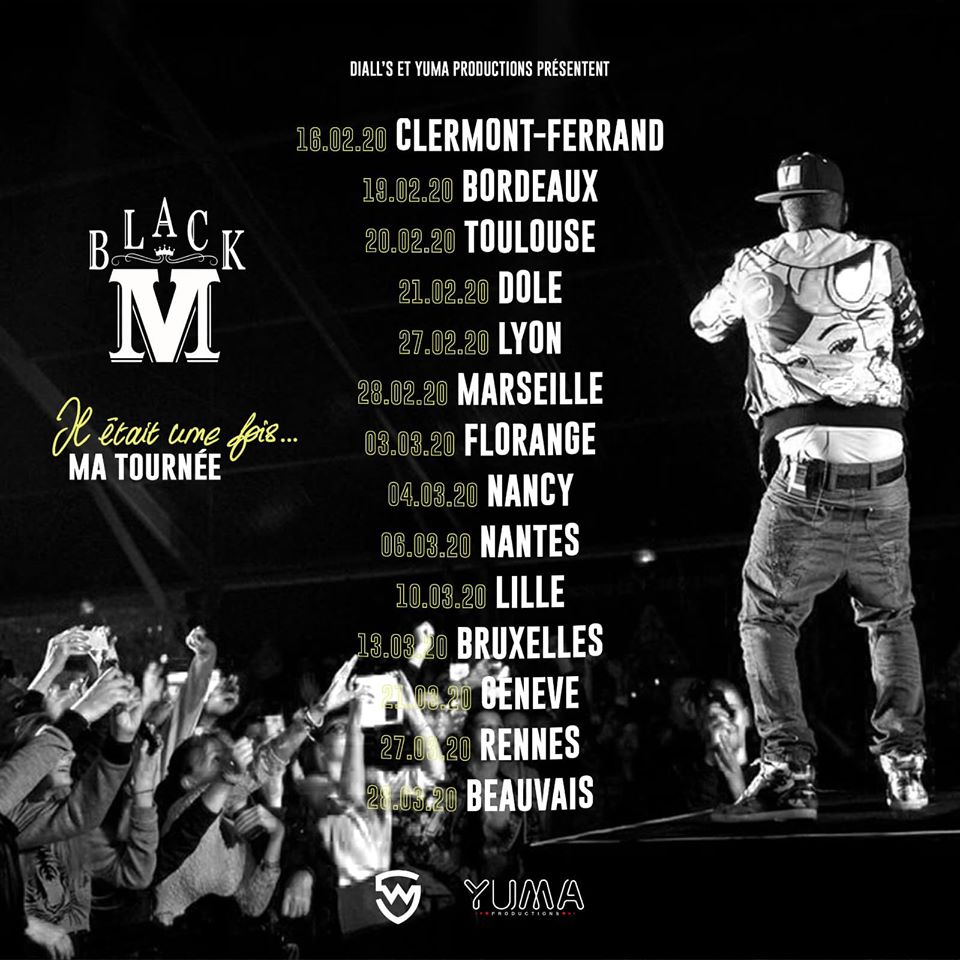 BLACK M PART EN TOURNÉE A PARTIR DU 16 FÉVRIER – Afroguinée Magazine ...